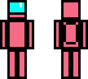 Pink crewmate | Minecraft Skin