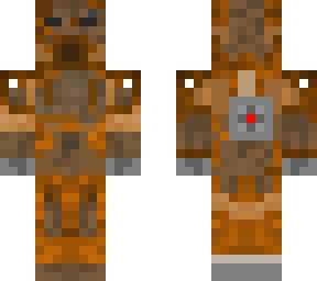rusty T-60 power armor | Minecraft Skin