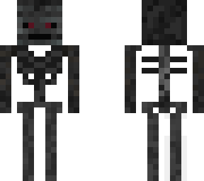 Wither Skeleton Monster school | Minecraft Skin