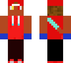 diamond sword on back | Minecraft Skins