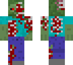 Bloody Zombie | Minecraft Skin