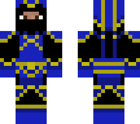 blue samurai | Minecraft Skins