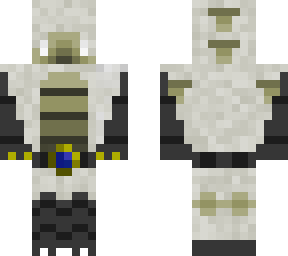 Dragon Walker-Armored Skeleton | Minecraft Skin