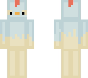 Ghost chicken | Minecraft Skin