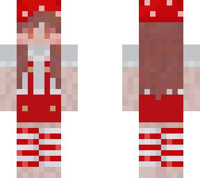 Red Mushroom Elf Girl | Minecraft Skin