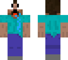 surprised steve | Minecraft Skin