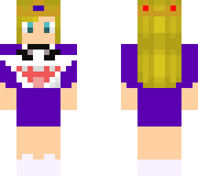 Amber King Boo Halloweena skin | Minecraft Skin