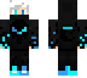 blue gamer skin | Minecraft Skin
