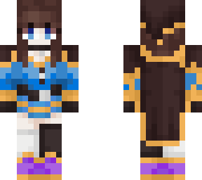 Blue Megumin | Minecraft Skin