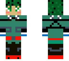 My Hero Academia Deku | Minecraft Skins