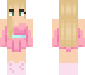pink dress | Minecraft Skin