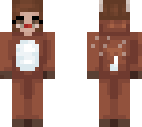 Reindeer Onesie Skin | Minecraft Skin