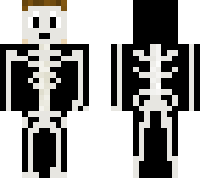 Skeleton suit | Minecraft Skin