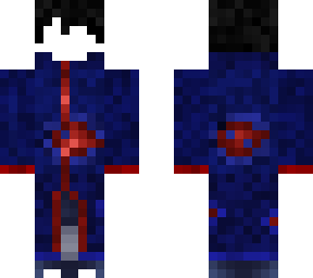 Blue Akatsuki Cloak | Minecraft Skin