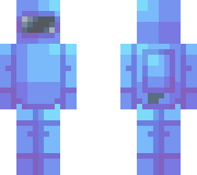 Blue crewmate | Minecraft Skin