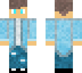 Blue Jacket | Minecraft Skin