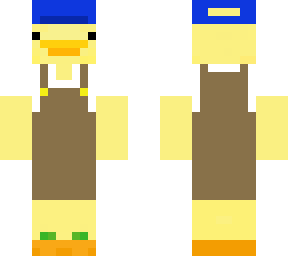 duck in dungarees | Minecraft Skin