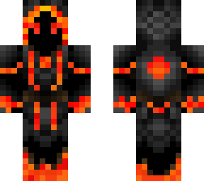 Fire Knight | Minecraft Skin