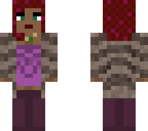 Kory Anders (Star fire) (Titans) | Minecraft Skin