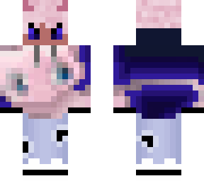 Mew in the form of a boy | Minecraft Skin