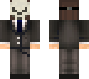 Skull Mask Suit | Minecraft Skin