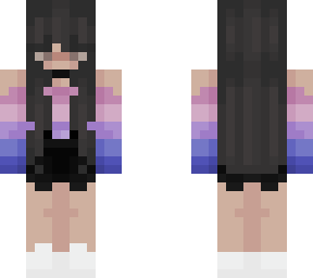 Bi***ual pride! LGBTQ (Female) | Minecraft Skin