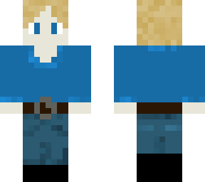 Blue Villager | Minecraft Skin