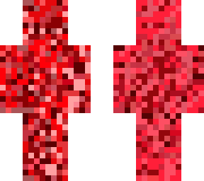 Corrupted Red | Minecraft Skin