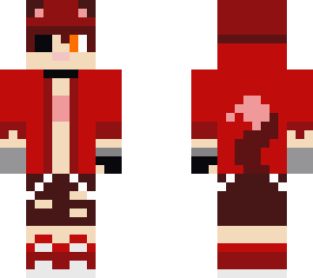 Female Foxy (my version) | Minecraft Skin