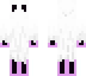 Ghost Sheet Ghostly | Minecraft Skin
