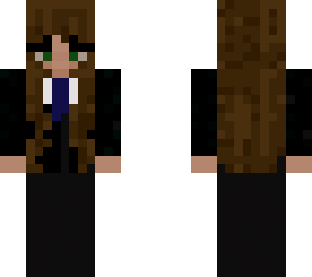girl in suit | Minecraft Skin