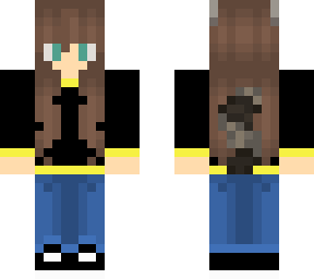 raccoon girl | Minecraft Skins
