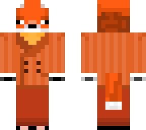 Fox In A Suit | Minecraft Skins