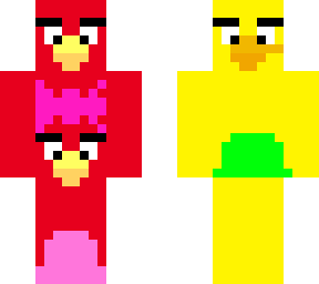angry birds | Minecraft Skins