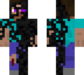 corrupted steve | Minecraft Skin