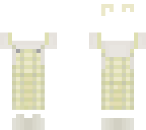 cottage core dress base | Minecraft Skins