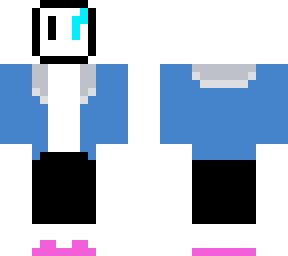 Fall Guy Sans | Minecraft Skin