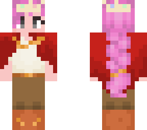 Female Technoblade | Minecraft Skin