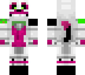 Glamrock funtime foxy | Minecraft Skin