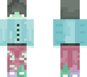 Inverted skin contest for srgames008 Zombie | Minecraft Skin