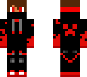 Cool Red Gamer | Minecraft Skins