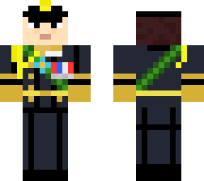 Navy Admiral Minecraft Skins