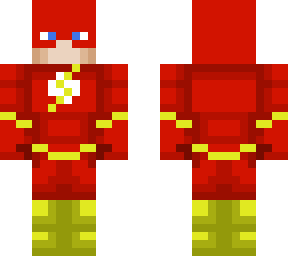 The Flash (Barry Allen) | Minecraft Skin