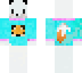 Amazing snow fox | Minecraft Skin
