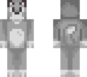 Anthro Wolf | Minecraft Skin
