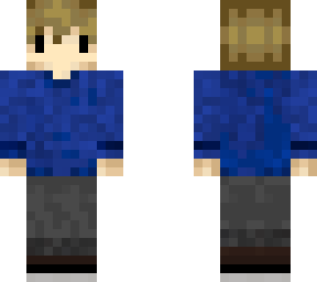 Blue Jumper Grian | Minecraft Skin