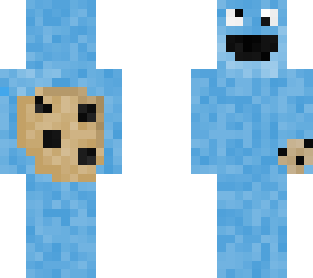 Cookie Monster | Minecraft Skins