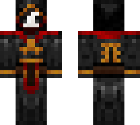 Crimson Skull robe | Minecraft Skin