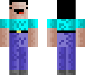 Derp Noob(more 3-d, with more details than others) | Minecraft Skin