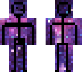 Galaxy Stickman | Minecraft Skin